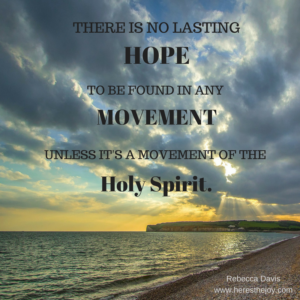 Our Only Hope: A Poster | Here's the Joy